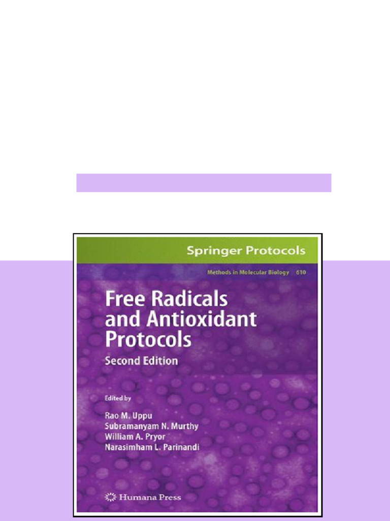 (Ebook) Free Radicals and Antioxidant Protocols by Deepti S. Vikram ...