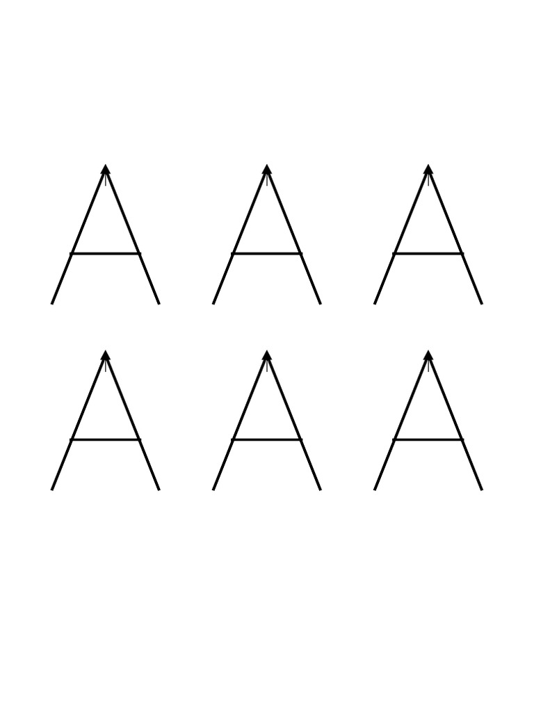 Gothic Outline Alphabet With Arrows-2 | PDF