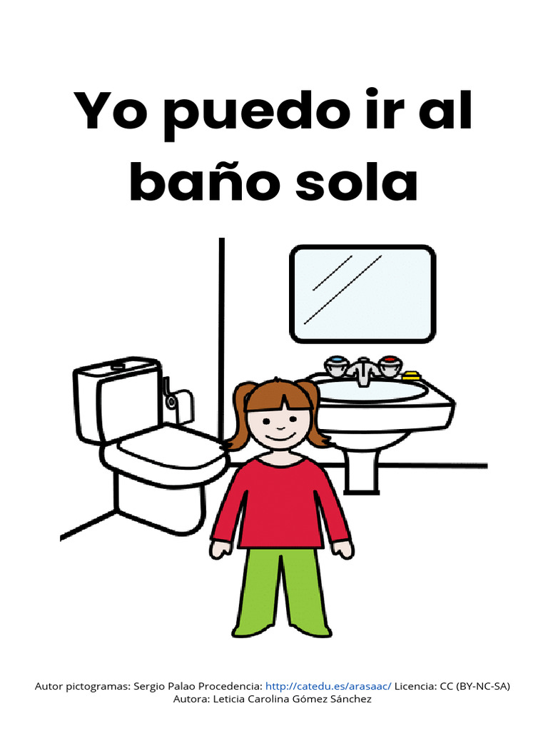 Historia Social Yo Puedo Ir Al Baño Sola | PDF | Higiene | Saneamiento