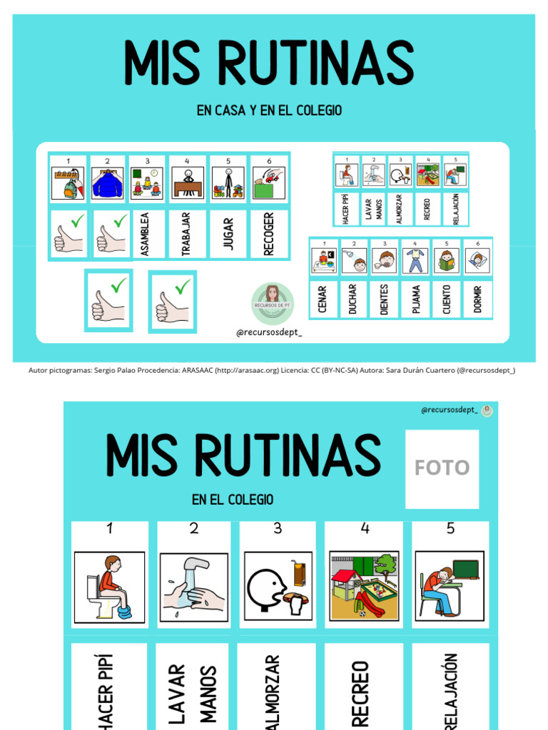 Mis Rutinas | PDF