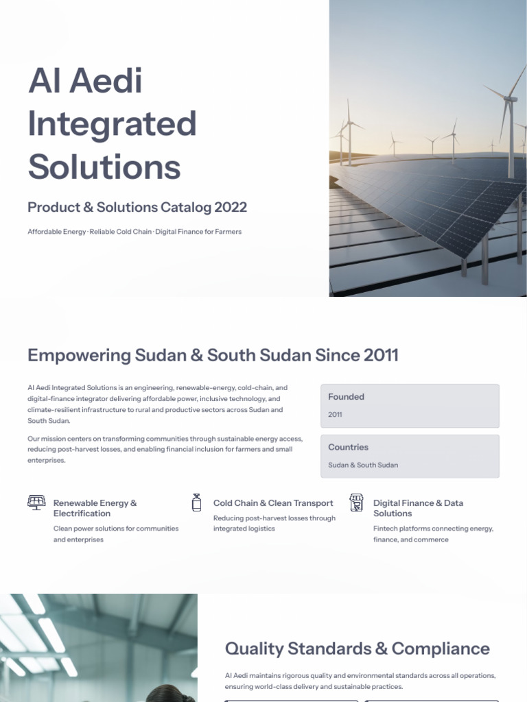 Al-Aedi Product Catalogue | PDF | Solar Power | Photovoltaics