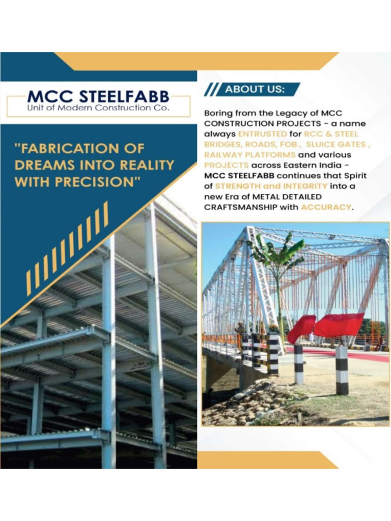 MCC SteelFabb Brochure | PDF