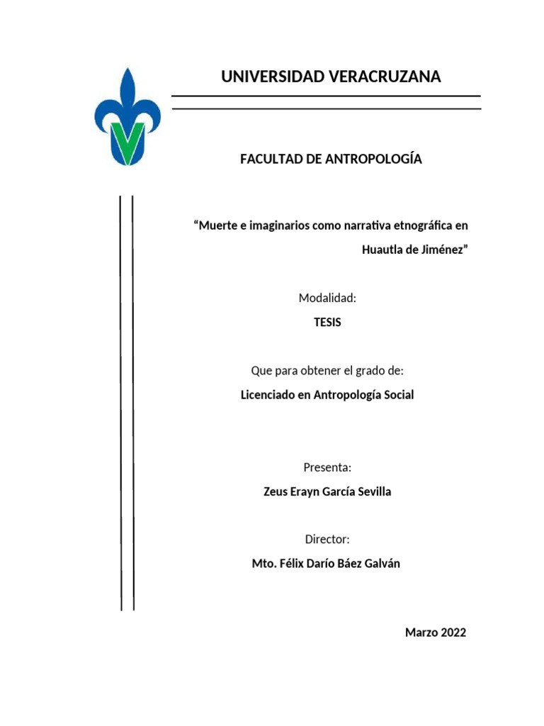 MUERTE e Imaginarios Como Narrativa Etnografica en Huautla de Jiménez ...