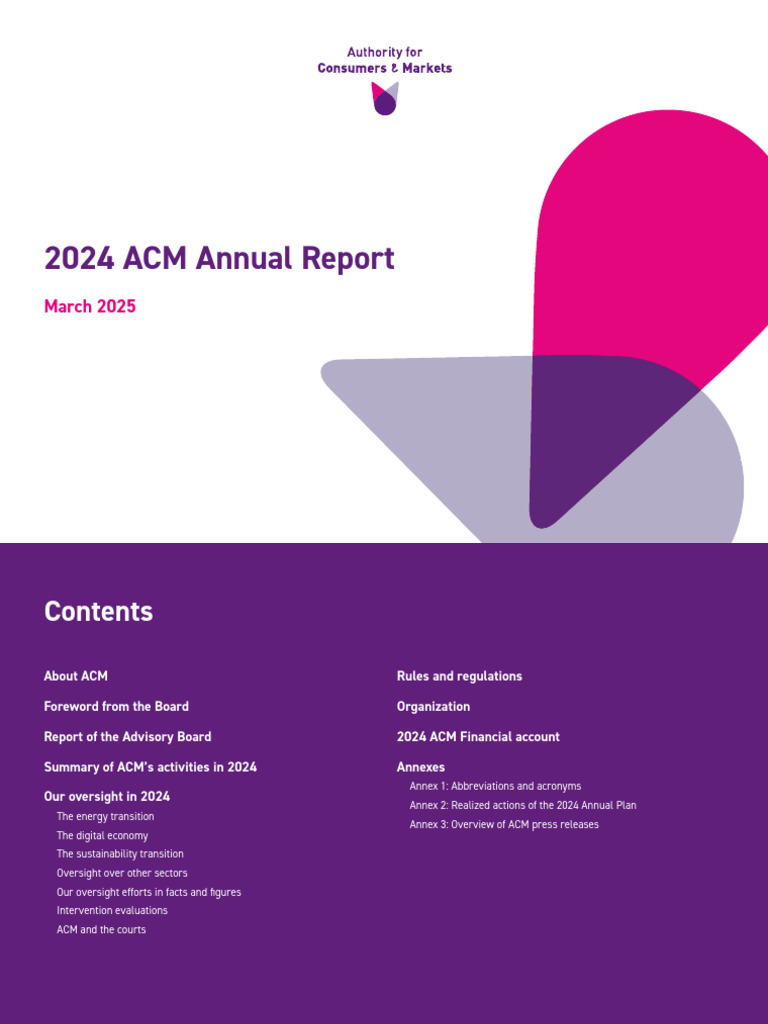 Acm Annual Report 2024 | PDF | Electrical Grid | Photovoltaics