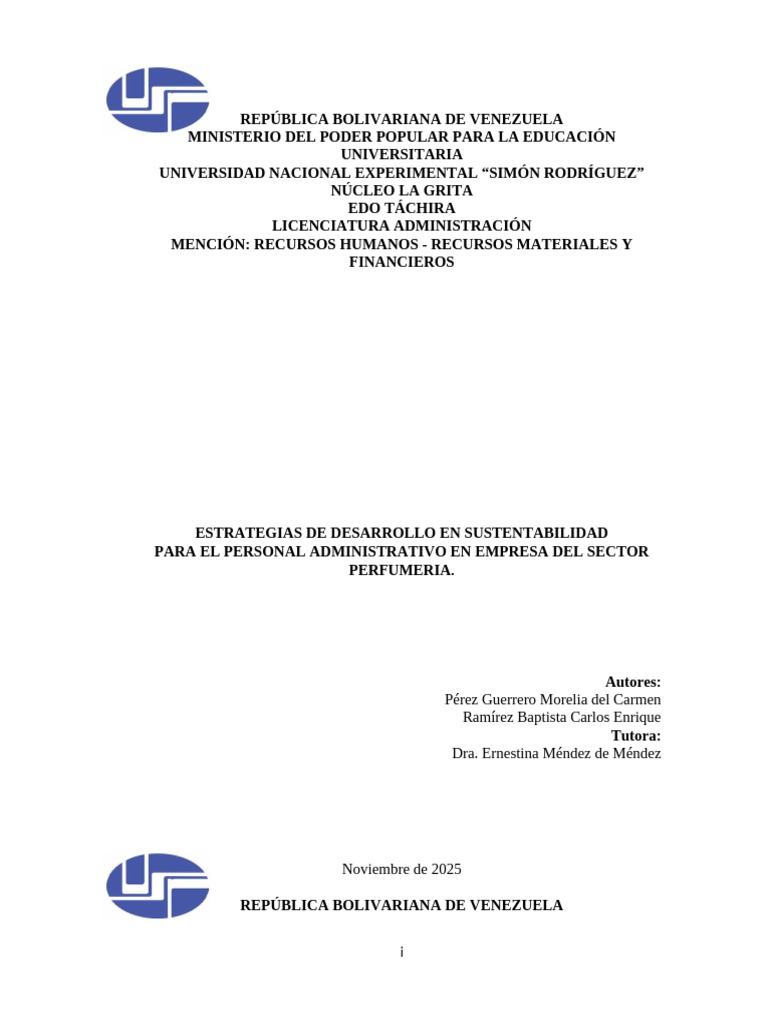 4 Teg Perez Morelia y Ramirez Carlos Rrhh y Rmyf | PDF ...