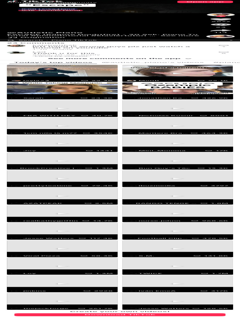 ESCAPE (Kilgore Doubtfire) - 30 Sek. Piano Tutorial #Pianotutorial #Kl ...