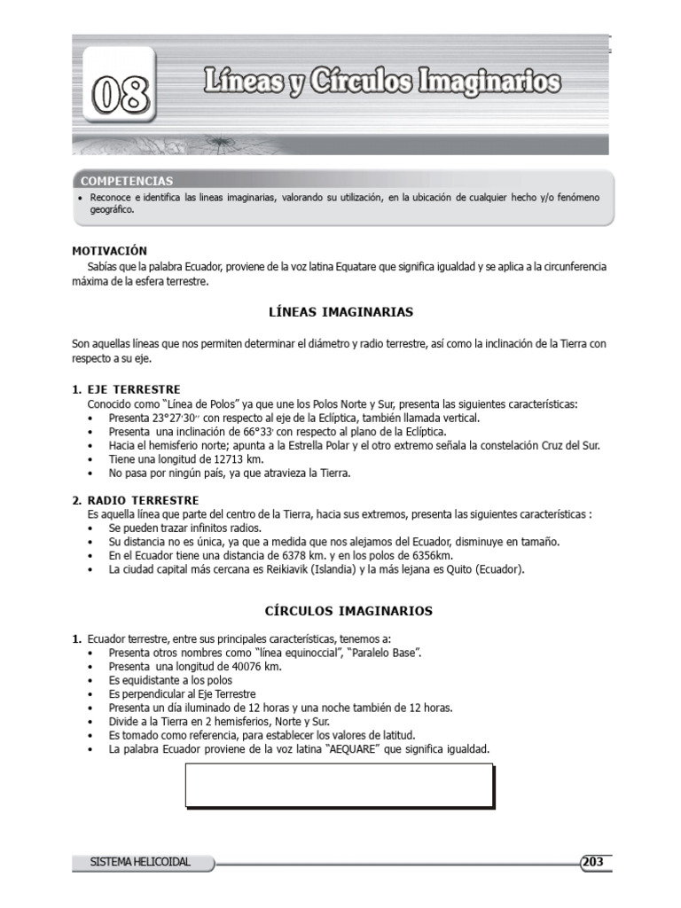 LIBRO DE GEOGRAFÍA 2DO DE SECUNDARIA (1) (5) | PDF | Ecuador | Latitud