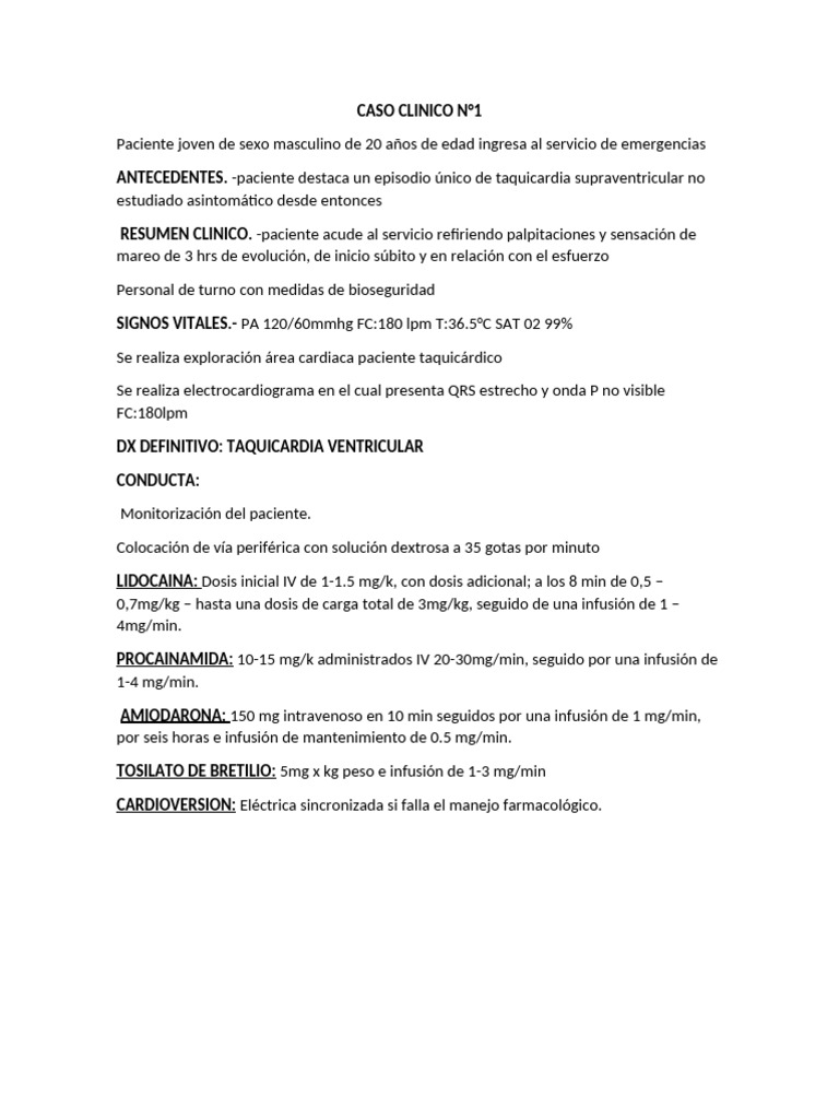 Caso Clinico 1 EMG01-2021 (1) | PDF