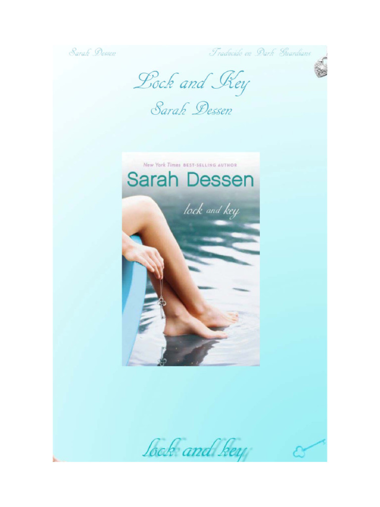 Sarah Dessen - Lock and Key | PDF | Sonrisa
