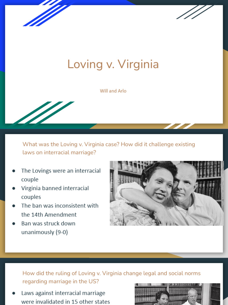 EINTY and Loving v. Virginia | PDF | Loving V. Virginia | Marriage