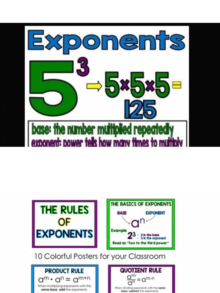 Exponents | PDF
