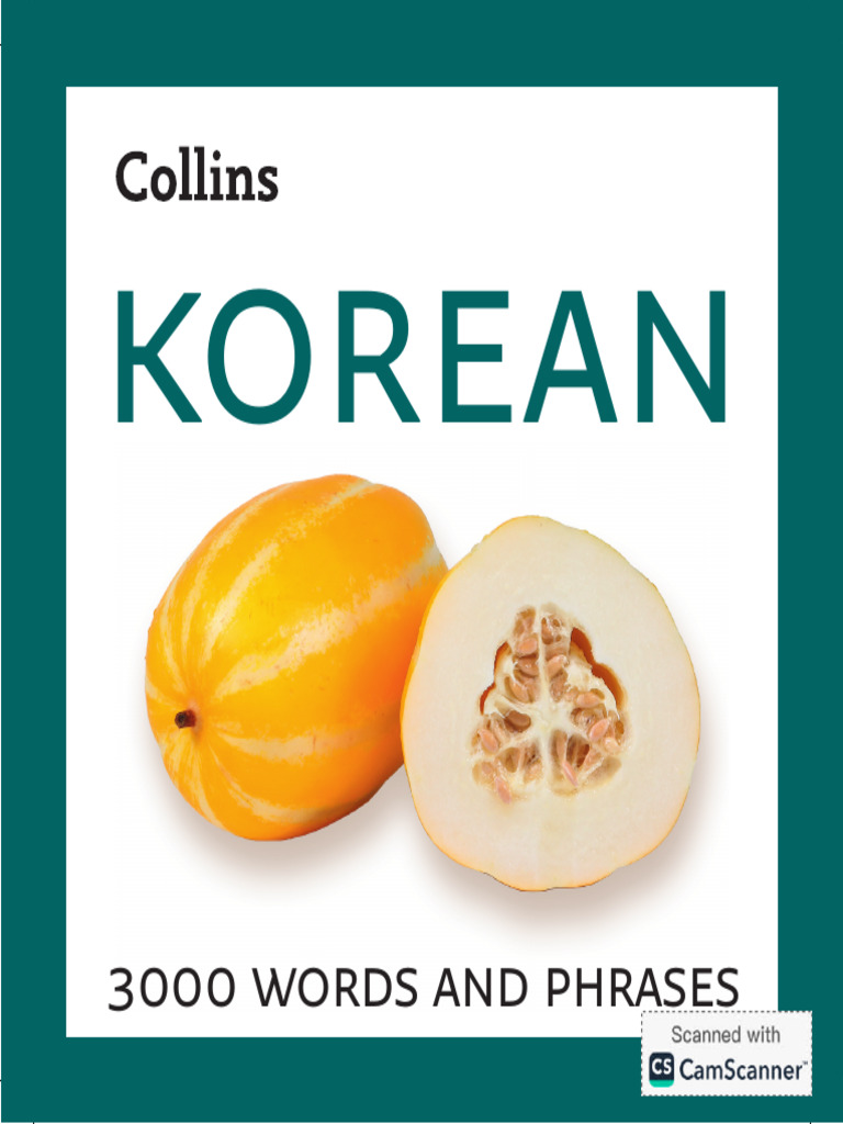 Collins Korean 3000 Words and Phrases | PDF | English Language | Verb