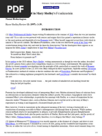 Miltonic Allusions in Frankenstein | PDF | Frankenstein | Paradise Lost