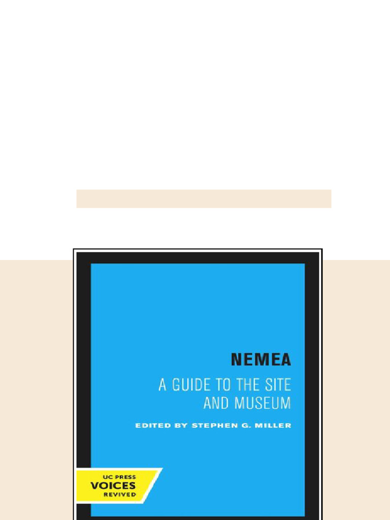 (Ebook) Nemea by Stephen G. Miller (editor); Lynn Kraynak (editor ...