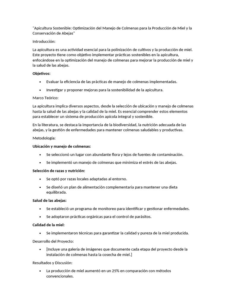 ABEJAS | PDF | Apicultura | Miel
