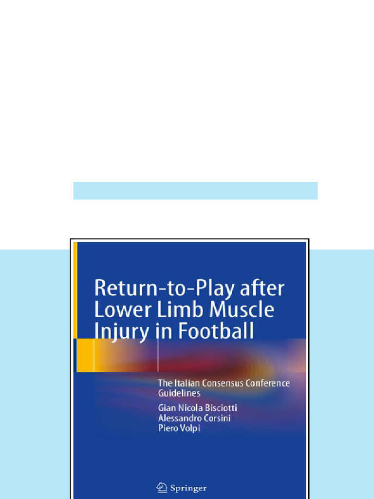 (Ebook) Return-to-Play after Lower Limb Muscle Injury in Football: The ...