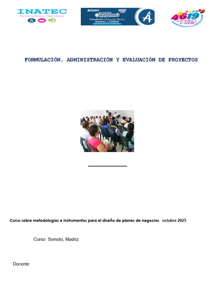 Modelo Canvas Inatec | PDF | Plan de negocios | Negocios económicos