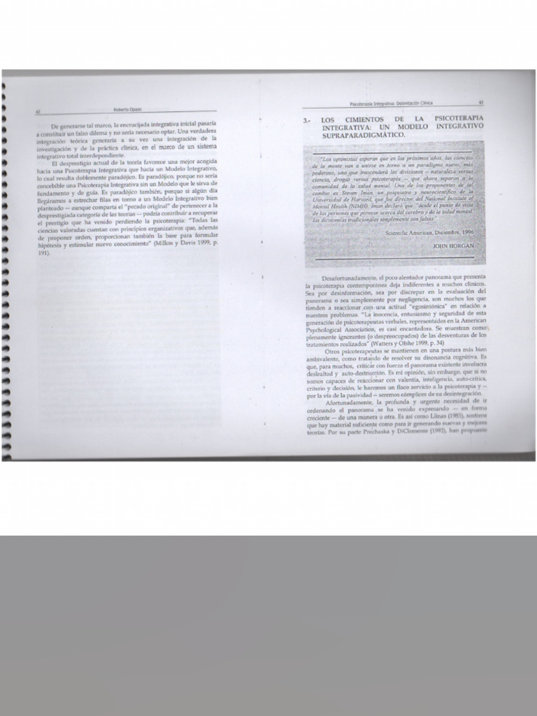 Modelo Integrativo Supraparadimatico | PDF