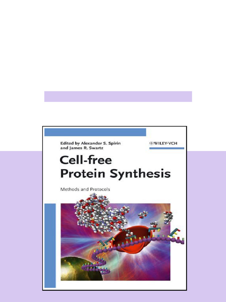 (Ebook) Cell-free Protein Synthesis: Methods and Protocols by Alexander ...