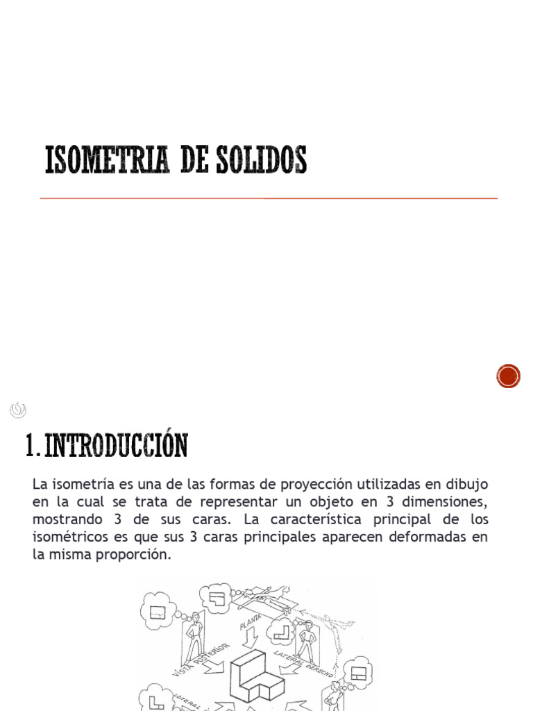 Proyección Isométrica en Dibujo Técnico | PDF | Geometria clasica ...