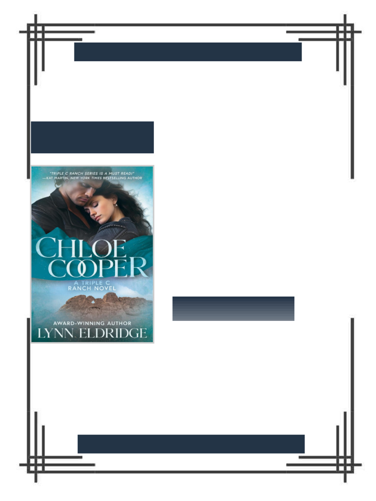 Chloe Cooper: A Contemporary Western Romance (Triple C Ranch Book 2 ...