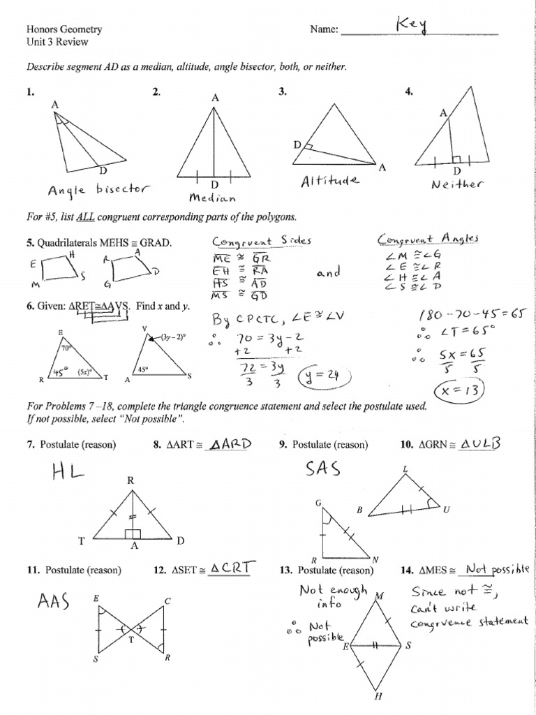 HG Unit 3 Review Solutions | PDF