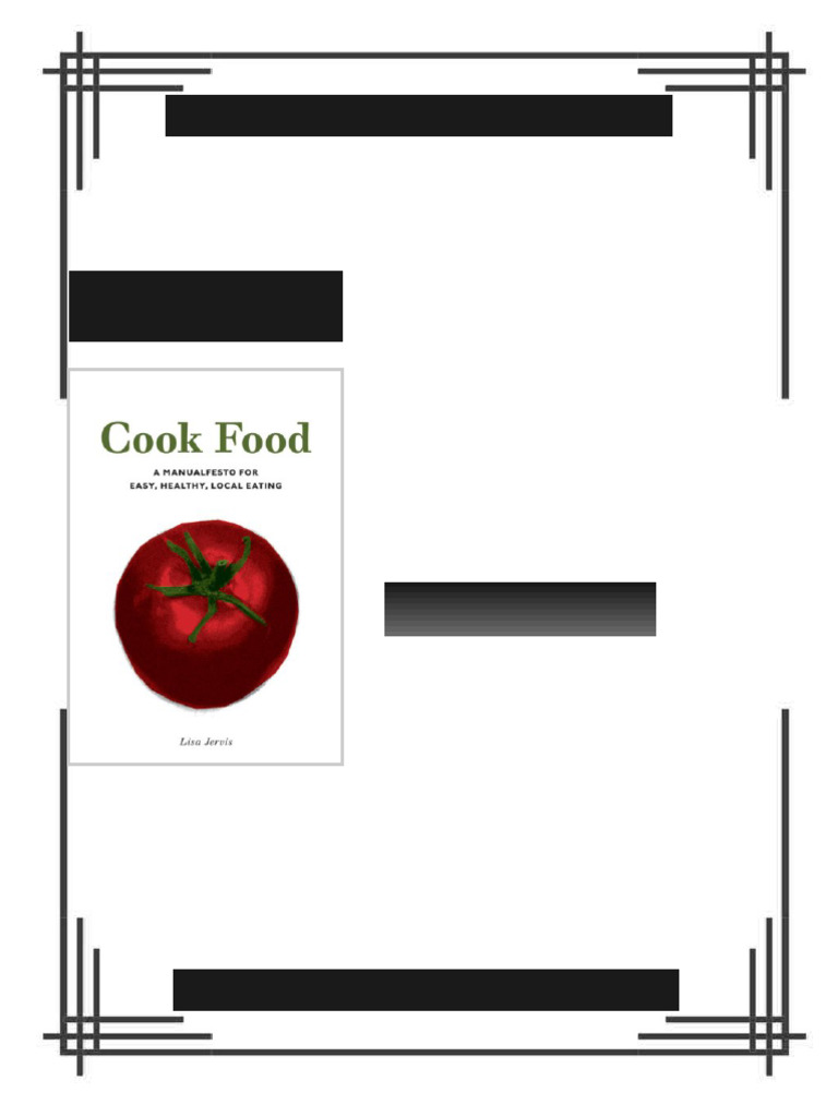 Cook Food Lisa Miya ebook long form chapters | PDF
