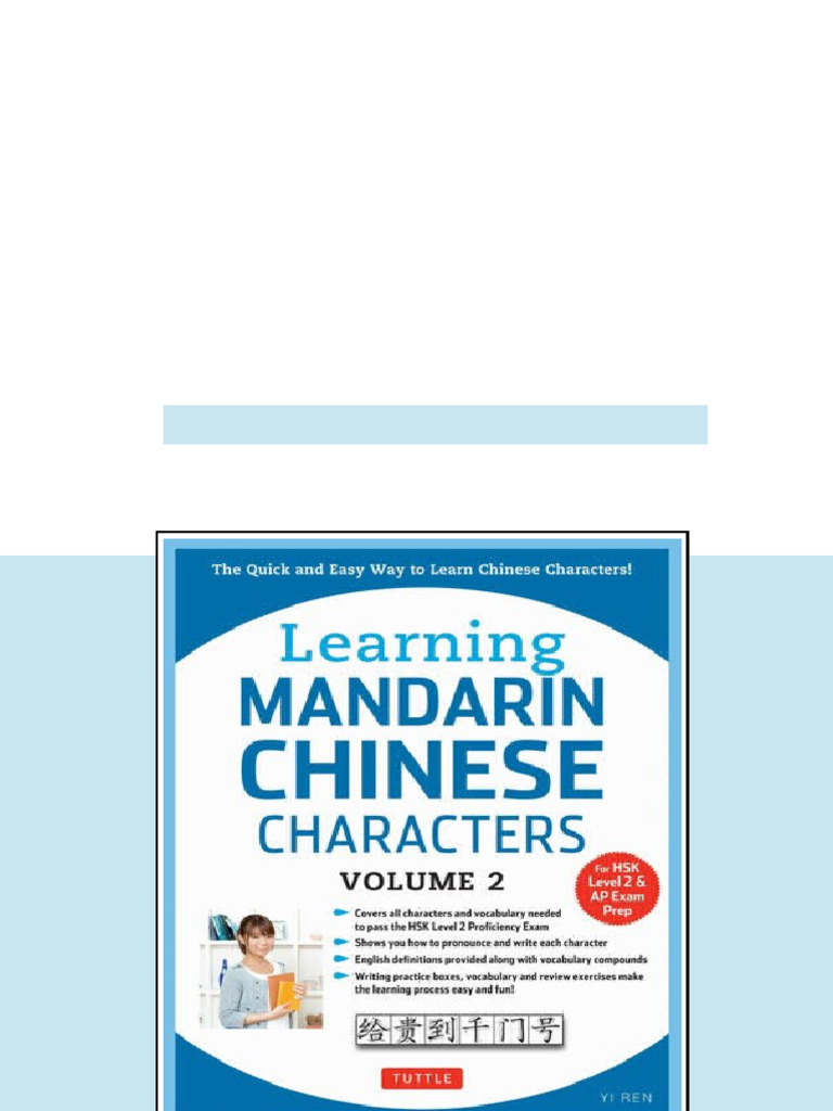 (Ebook) Learning Mandarin Chinese Characters Volume 2: The Quick and ...
