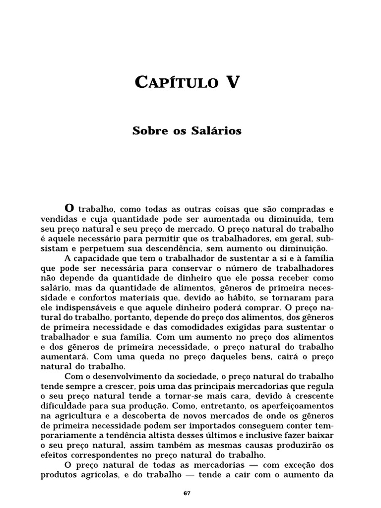 Ricardo Capítulos 5 e 6 | PDF