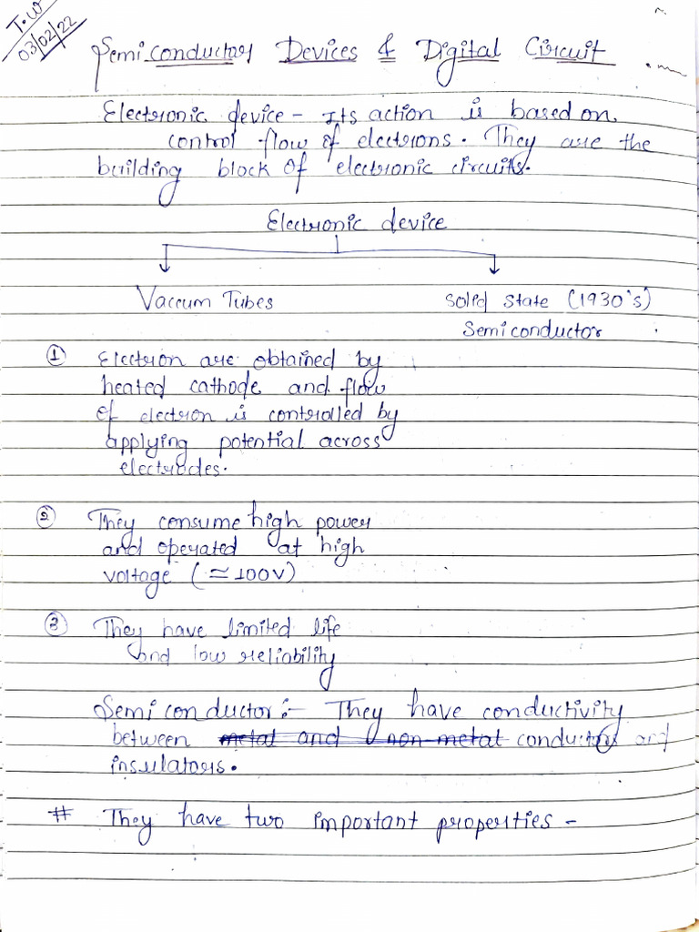 Semiconductor and Devices | PDF
