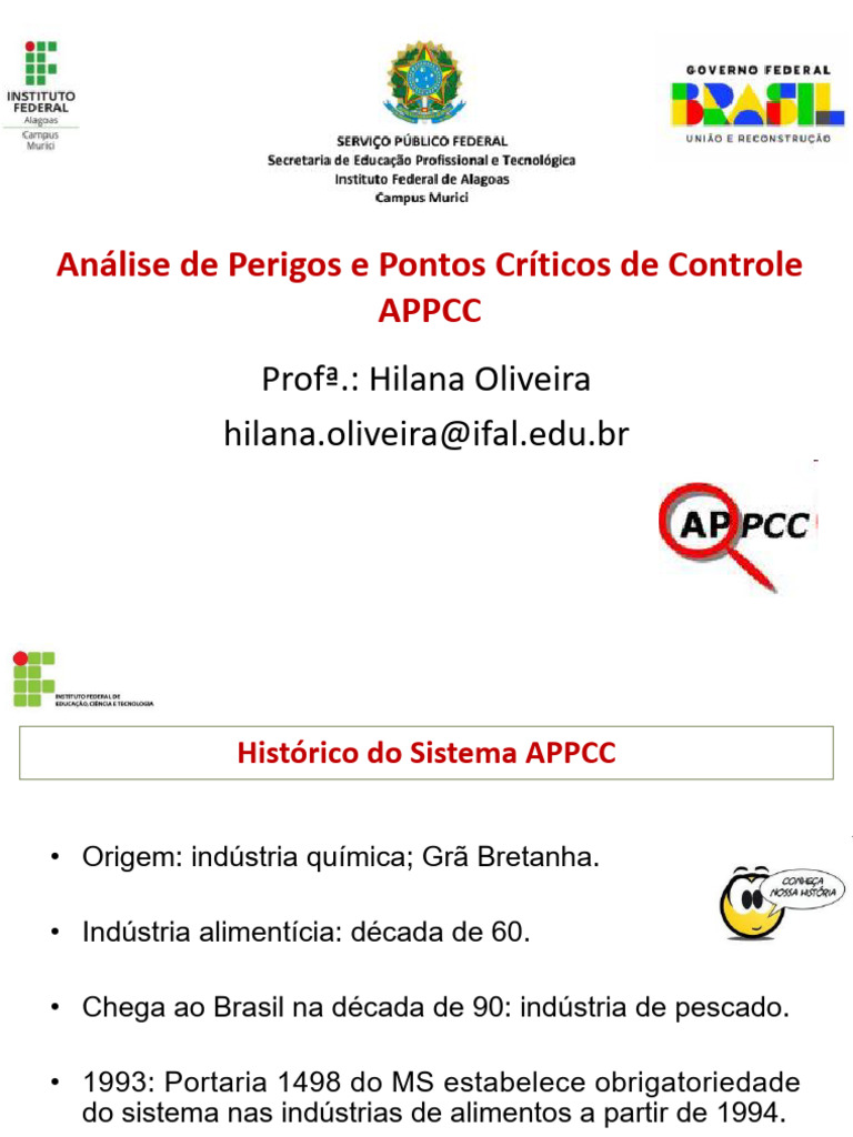 Sistema APPCC: Segurança Alimentar Eficaz | PDF | Qualidade (negócios ...