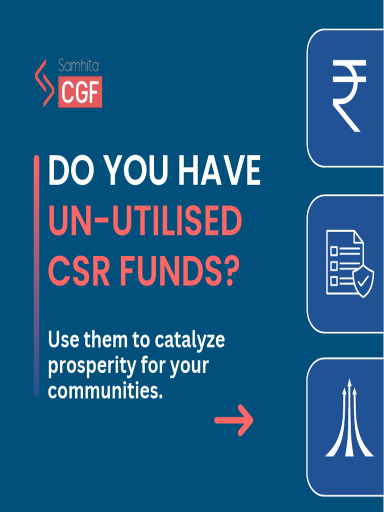 Do You Have Un-Utilised CSR Funds | PDF