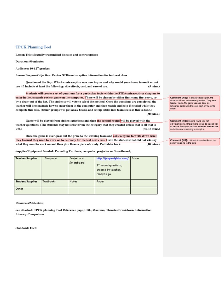Child Dev Lesson Plan2 | PDF | Information Literacy | Reading Comprehension