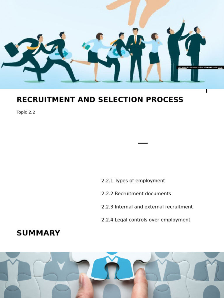 Recruitment and Selection Process Guide | PDF | Recruitment | Employment