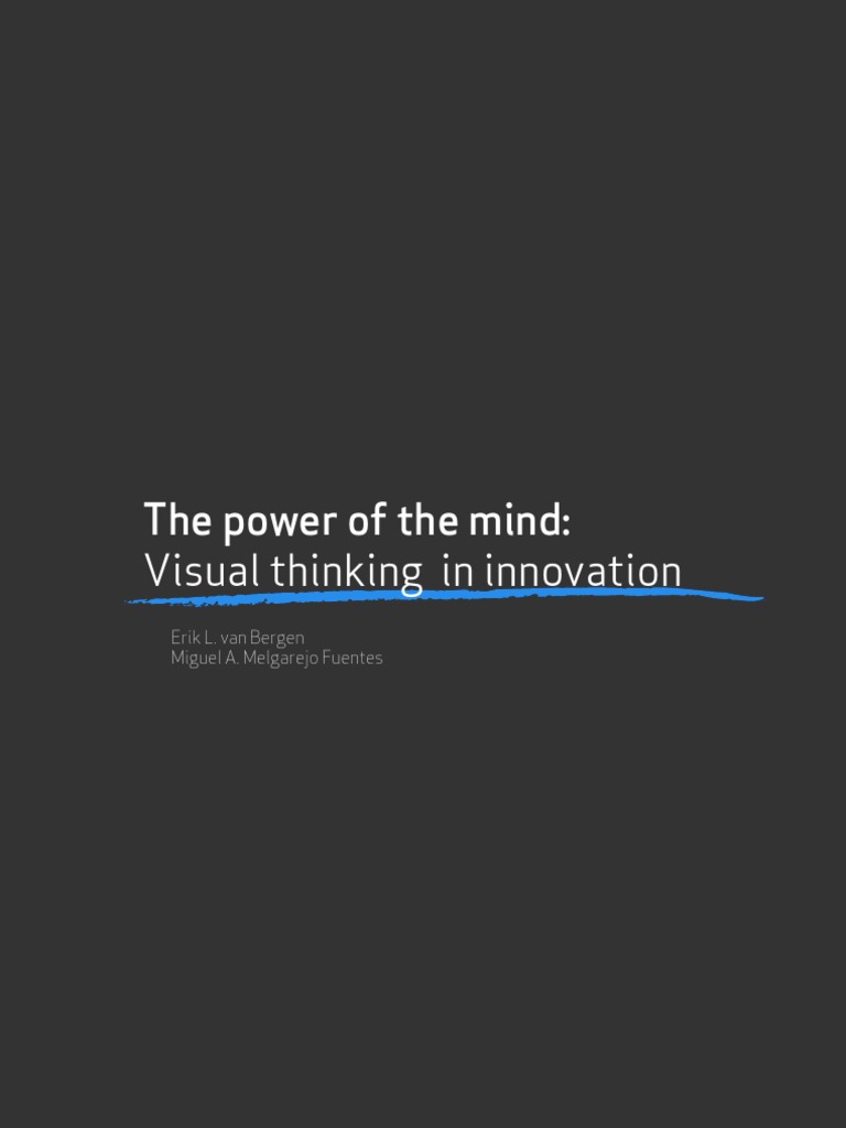 The Power of The Mind: Visual Thinking in Innovation | PDF ...