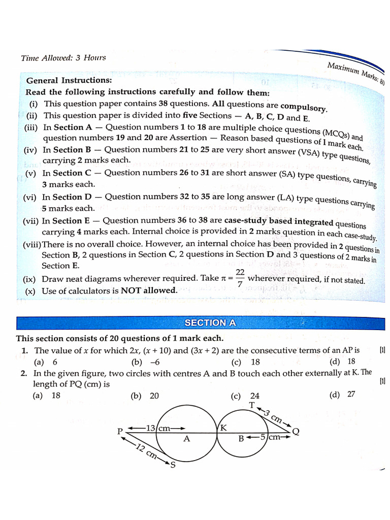 Maths Full Portion 2 2025 | PDF
