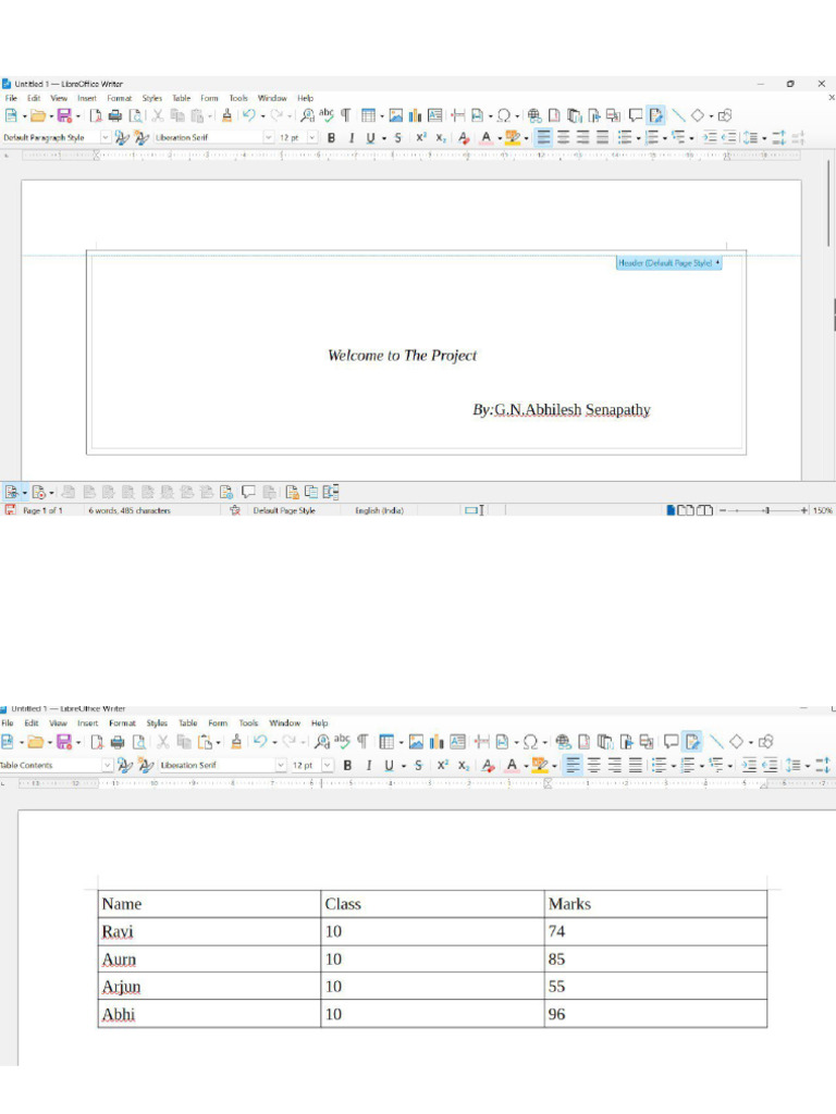 It Project Class 10 | PDF