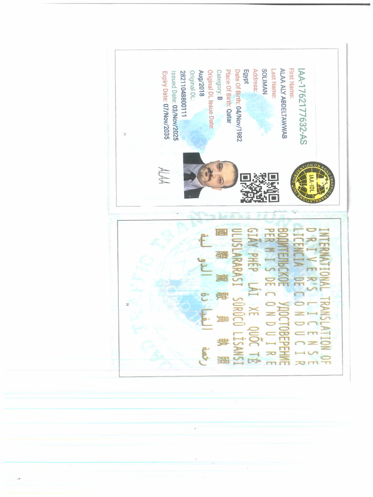 International License Scan | PDF