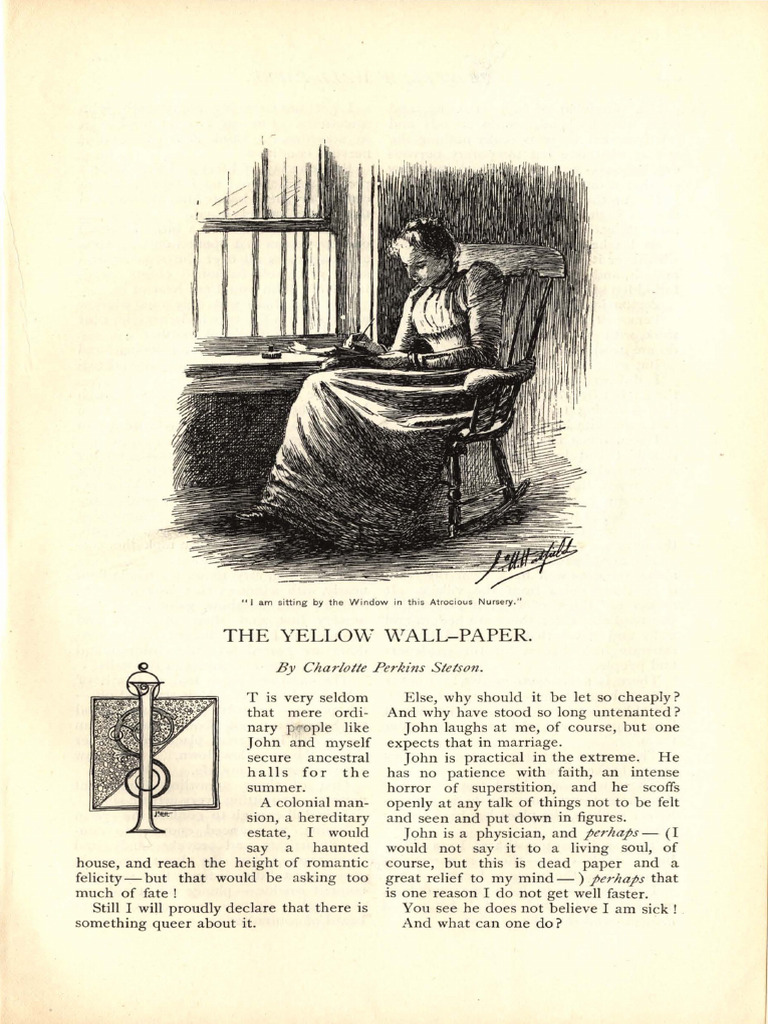 2. the Yellow Wall-Paper | PDF | The Yellow Wallpaper
