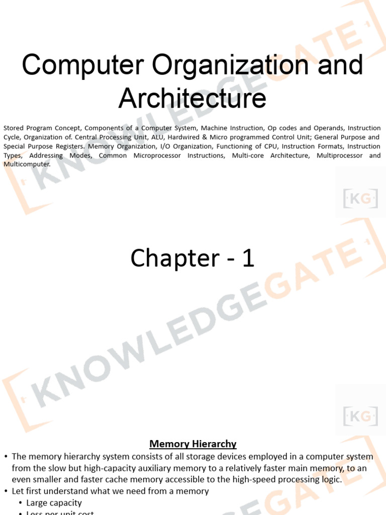 Computer Organization and Architecture Lyst1762163730931 | PDF | Cpu ...