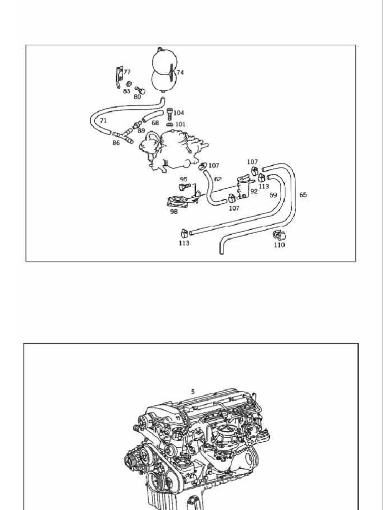 Mercedes Benz 190 w201 Parts Catalog | PDF