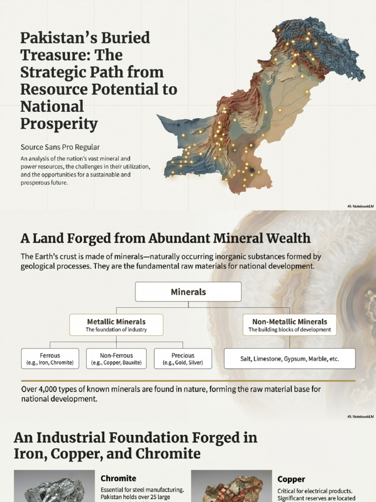 Pakistan S Treasure A Path To Prosperity | PDF