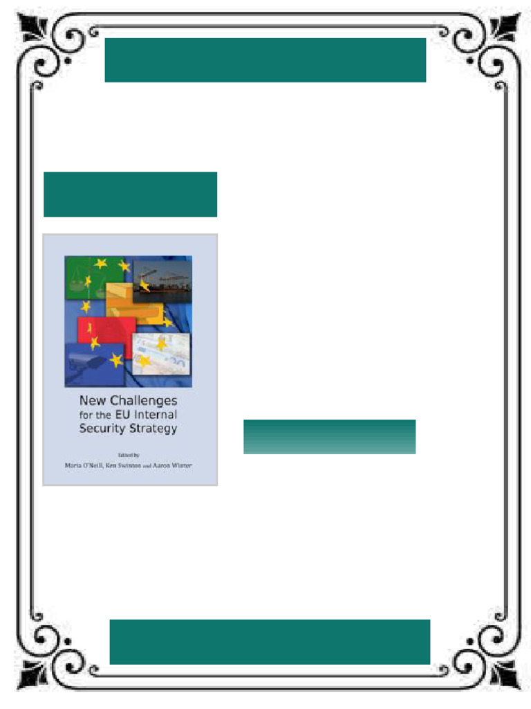 New Challenges for the EU Internal Security Strategy 1st Edition Maria ...