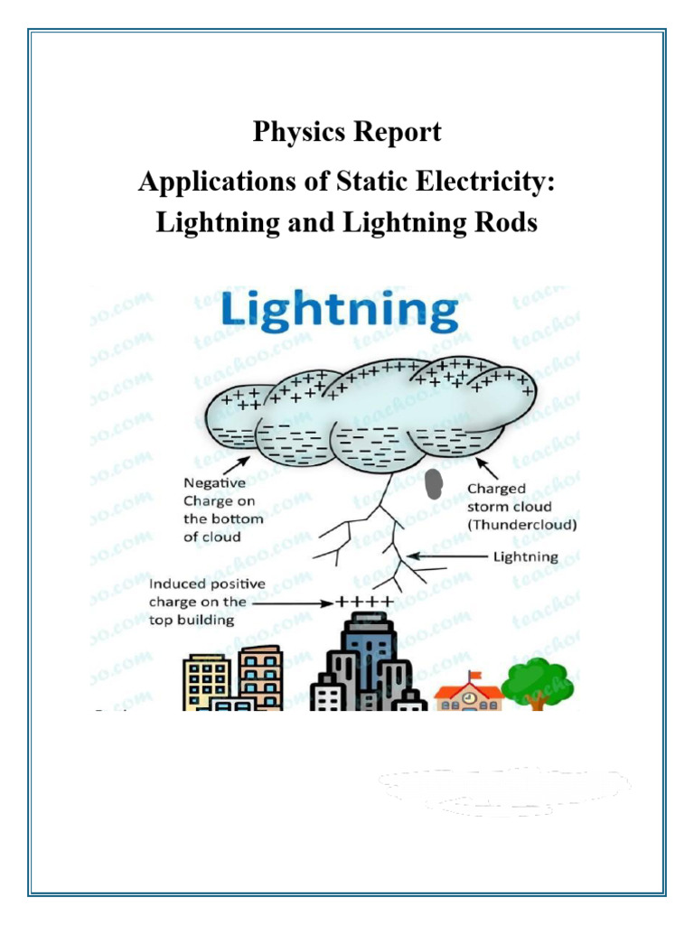 Physics Reportnnn 251203 090849 | PDF | Lightning | Electricity