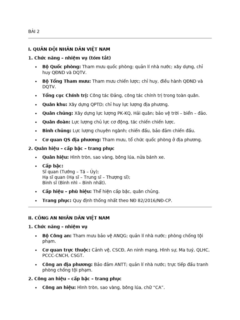 Chép GDQP | PDF