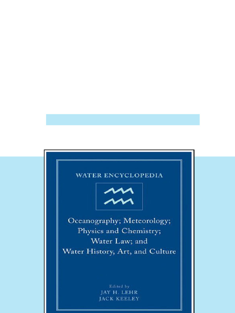 (Ebook) Water Encyclopedia: Oceanography; Meteorology; Physics and ...