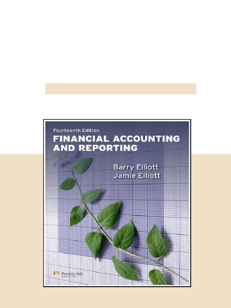 Financial Accounting and Reporting 14th Revised edition Edition Barry J ...