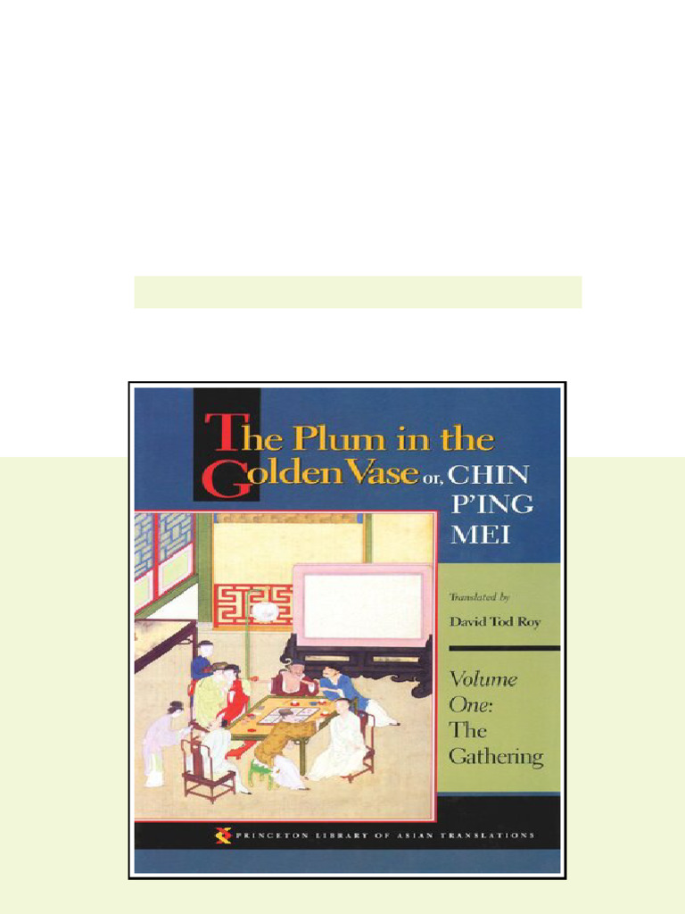 (Ebook) The Plum in the Golden Vase or, Chin P'ing Mei, Volume One: The ...