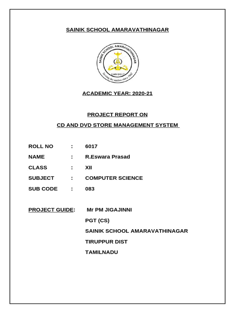 Project 6 CD Dvd Shop | PDF | Software Testing | Computer Program