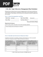Therapy Termination Worksheet Guide | PDF